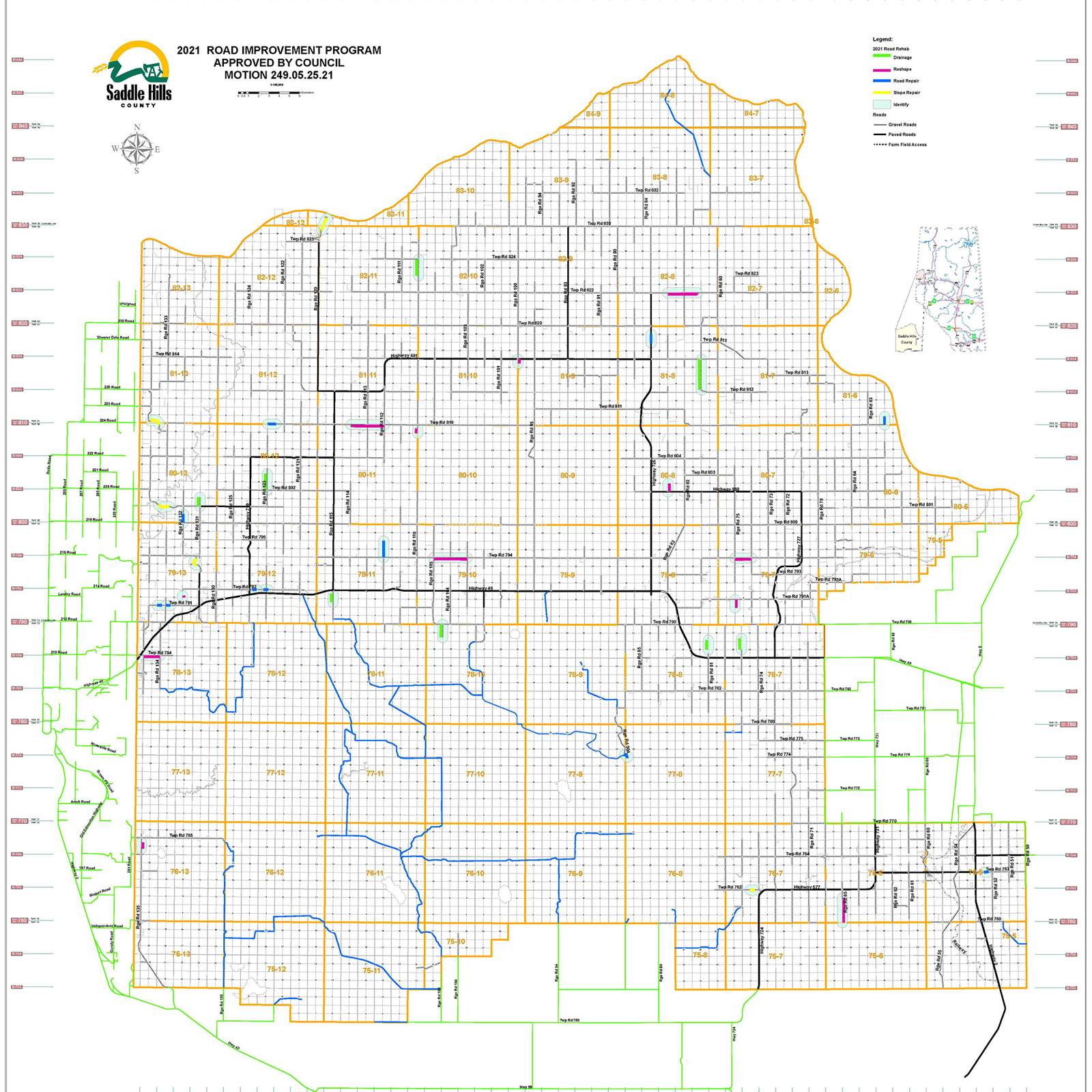 Maps | Saddle Hills County